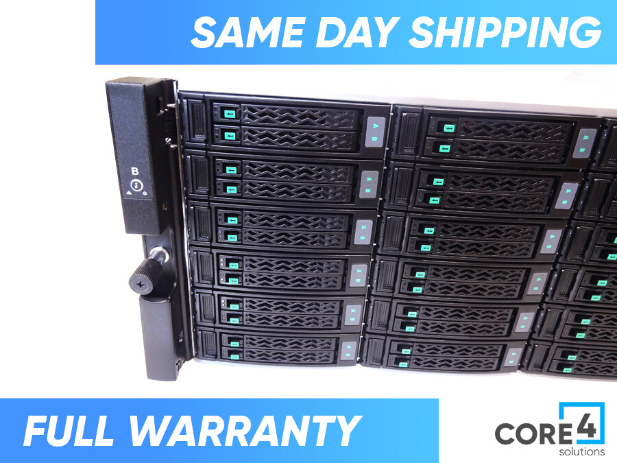 HPE Nimble AF60 Flash Array w/ 368TB, 6x 4 Port 16Gb FC Adpt, 2x Cont ...