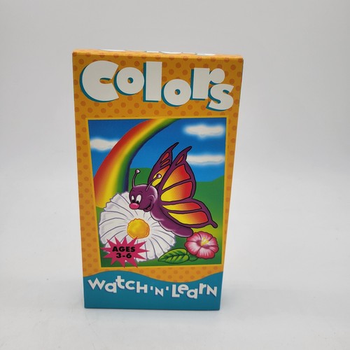 Watch N Learn Colors [VHS] 82554173034 | eBay