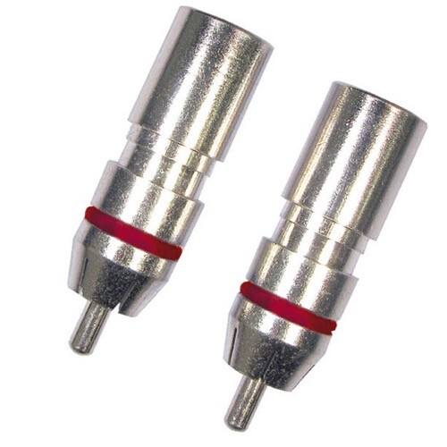 Eagle RCA Compression Connector RG59 Coaxial Nickel Plate Permaseal ...