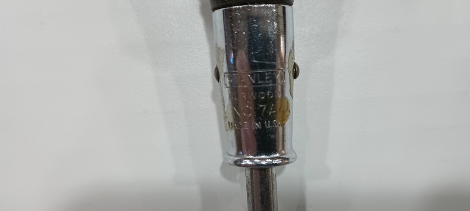 2 Vintage Stanley Scratch Awls one #7A the other #61-122 both made in ...