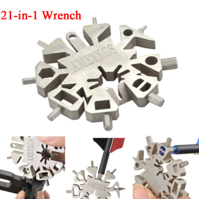 21 in 1 Archery Multi Tool Kit Arrow Repair Wrench Shaft Nocks Feathers ...