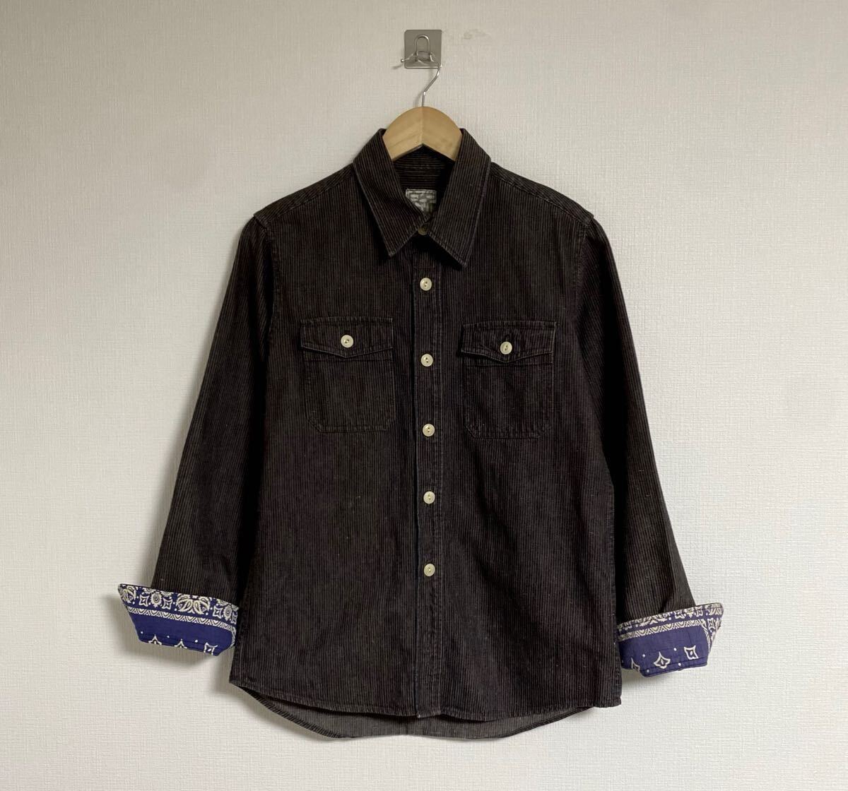 Men's Visvim visvim ICT BLACK ELK SHIRT - Gem