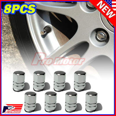 Auto Car Truck Bike Wheel Air Vale Stem Cap Caps Tire Rim Dust Cover ...