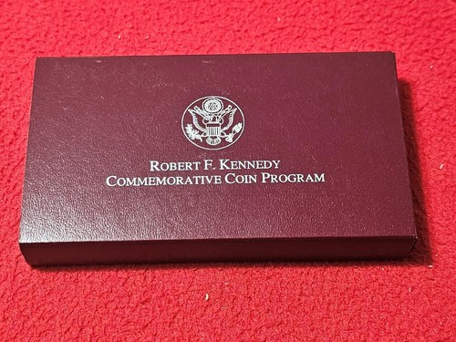 1998-S PROOF Robert F. Kennedy Commemorative Silver Dollar OGP #T6334 ...