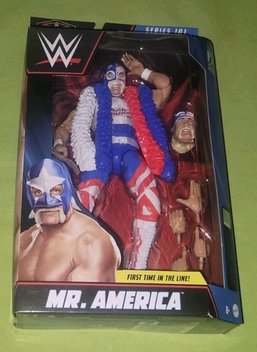 WWE WWF Mattel Hulk Hogan Mr. America Elite Series 101 Chase Figure ...