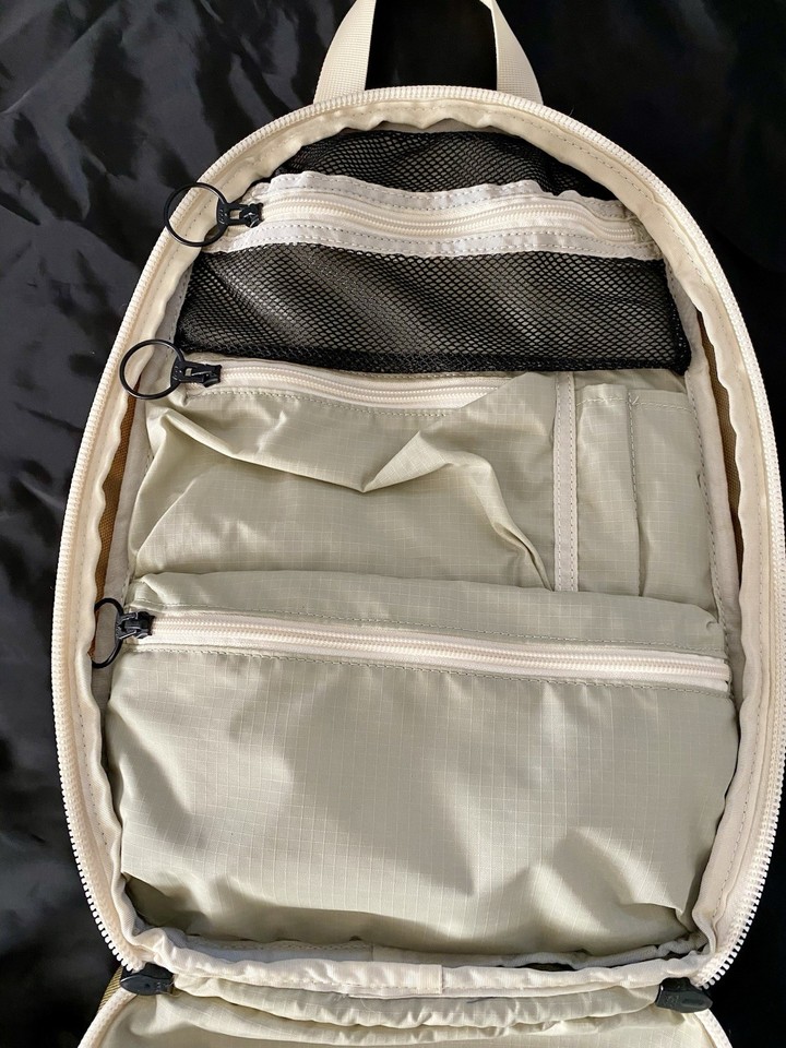 Walker Family Goods Arrow Backpack Two-Tone Olive Tan Full Clamshell | eBay