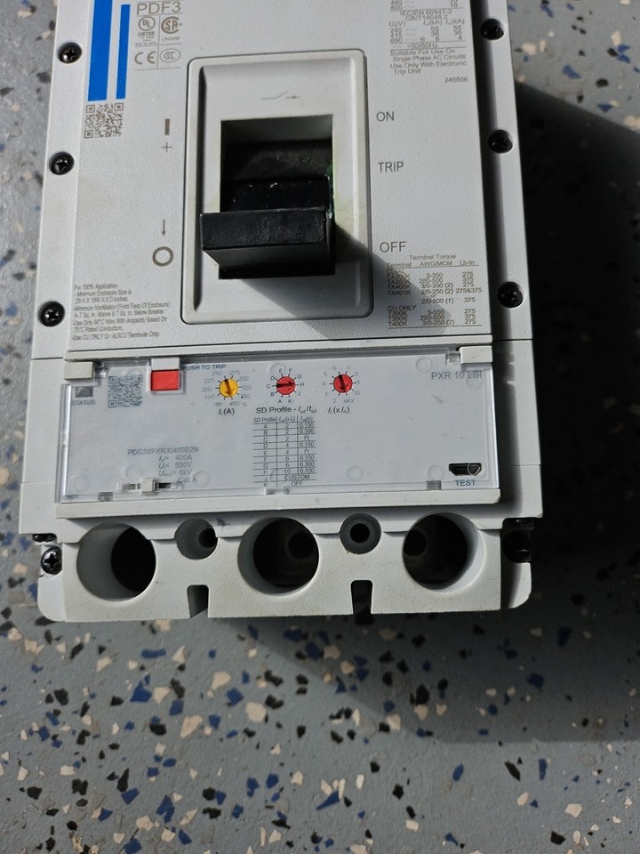 PDG33G0400B2NL Power Defense 400A PXR10 Complete Circuit Breakers | eBay