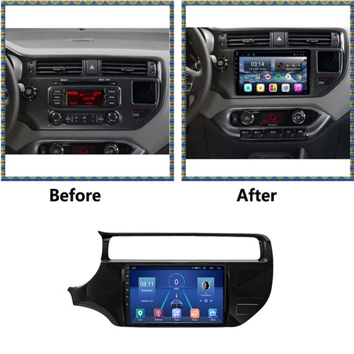 Car Android Multimedia GPS Navi for Kia Rio 15-17 Android Auto Carplay ...