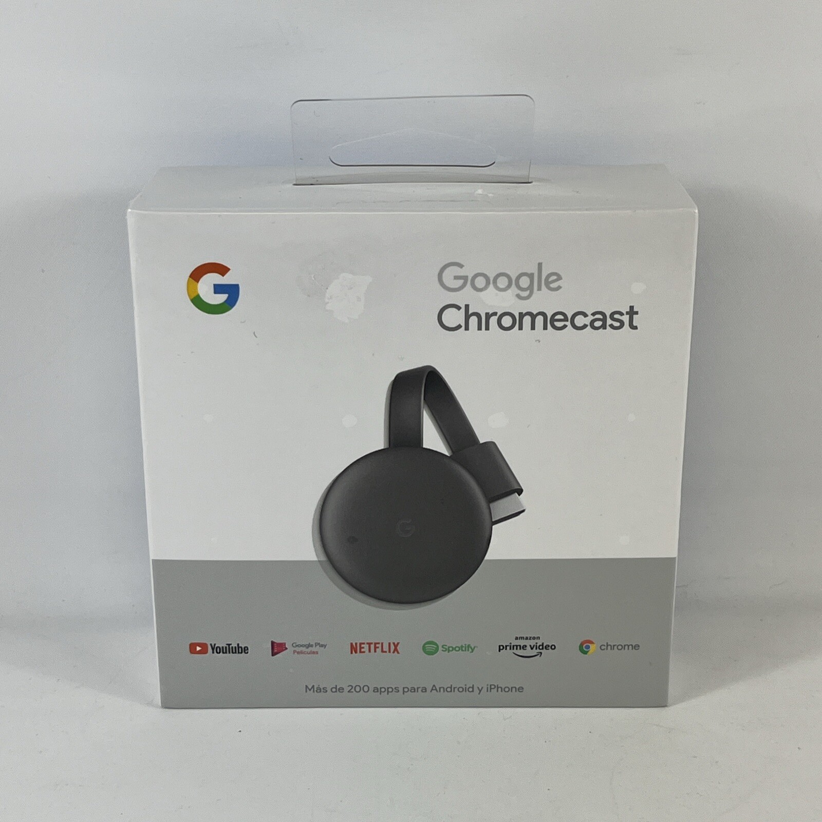 Google Chromecast 3rd Generation Media Streamer - Black (GA00439) - NEW ...