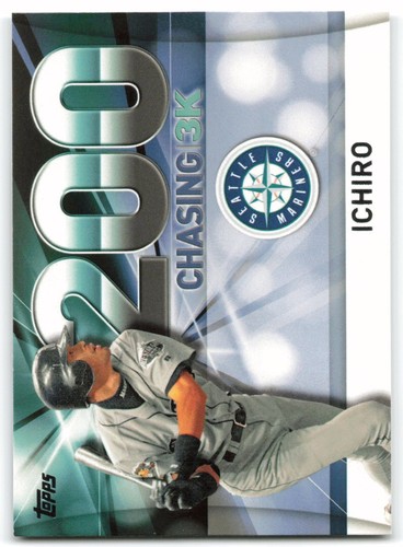 2016 Topps #3000-3 Ichiro Seattle Mariners Chasing 3000 | eBay