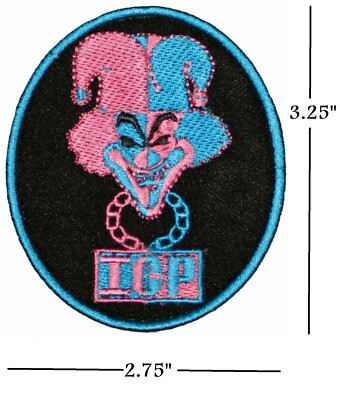 ICP Insane Clown Posse Patch Psychopathic Records Juggalo Joker Card ...