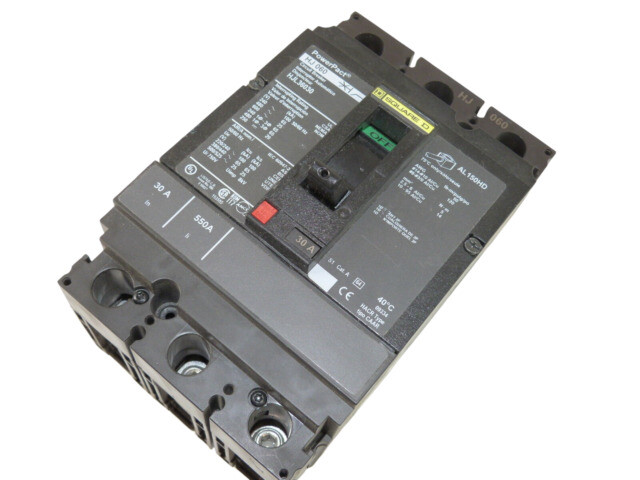 Square D HJL36030 Power Pact H 30 A 3-Pole Thermal Magnetic Circuit ...
