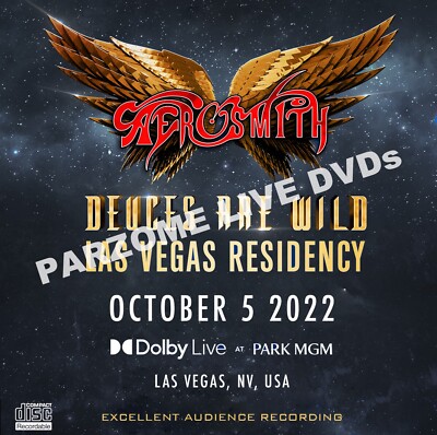 Aerosmith - Las Vegas, Oct 5 2022 - 2CD set | eBay