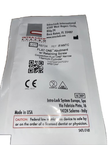 Intra -lock : Ref iFANTC Titanium Cylinder:Neuf | eBay