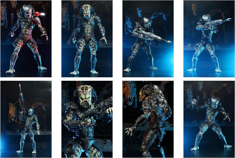 NECA - Predator 2 Ultimate Scout Predator 7 Inch Action Figure ...