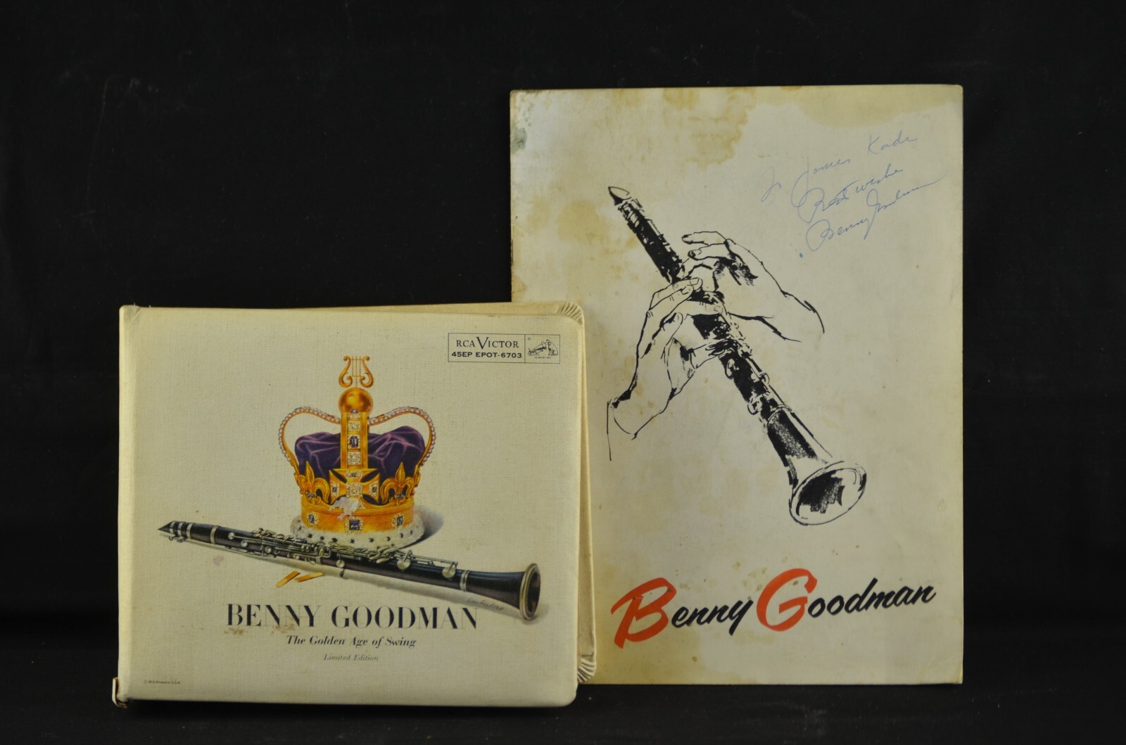 Benny Goodman The Golden Age of Swing Limited Edition & Autographed ...