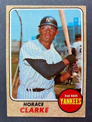 1968 Topps #263 Horace Clarke (New York Yankees) | eBay