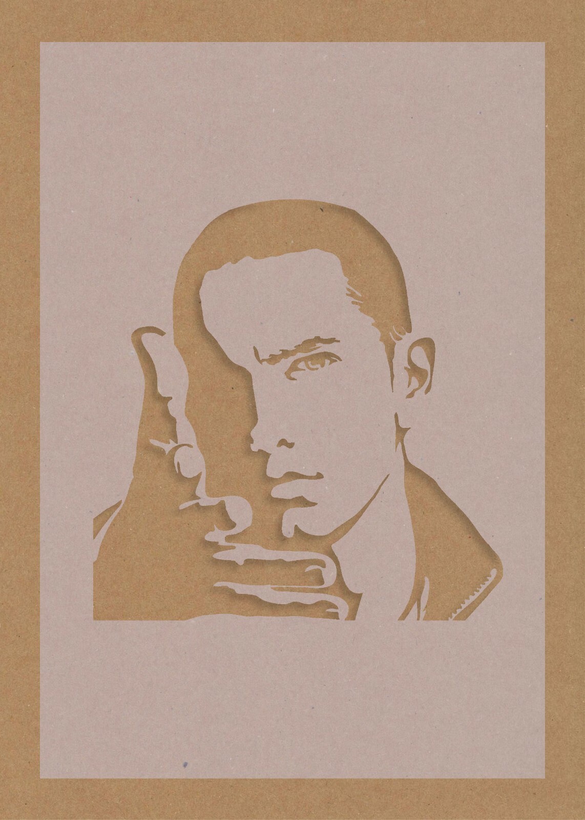 Eminem Stencil Celebrity Hip Hop Star | eBay