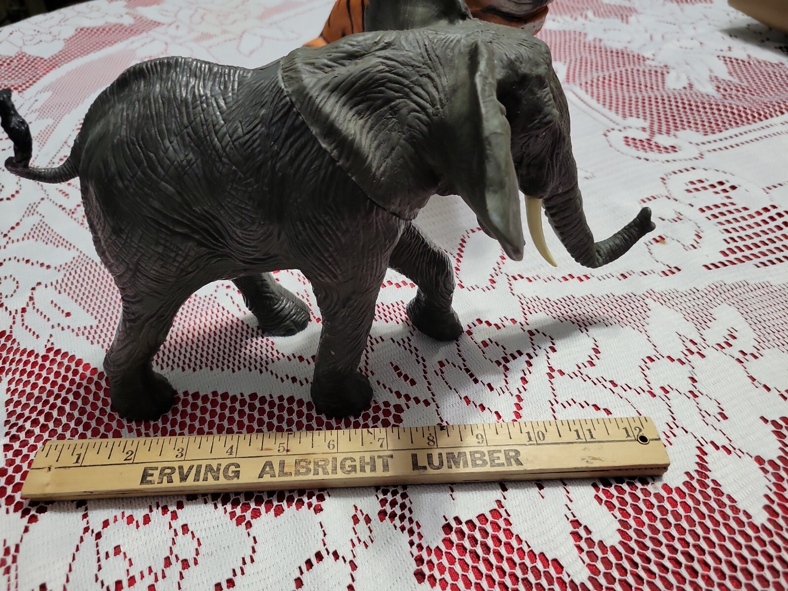 Wow Wee Animatronic 1999 Tiger & Elephant Not Working Jungle African ...