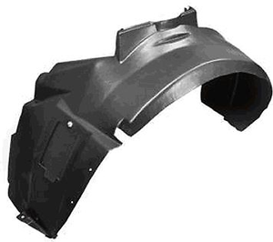 FIAT 500 2007 - 2015 Front Left Fender Liner Splash Shield | eBay