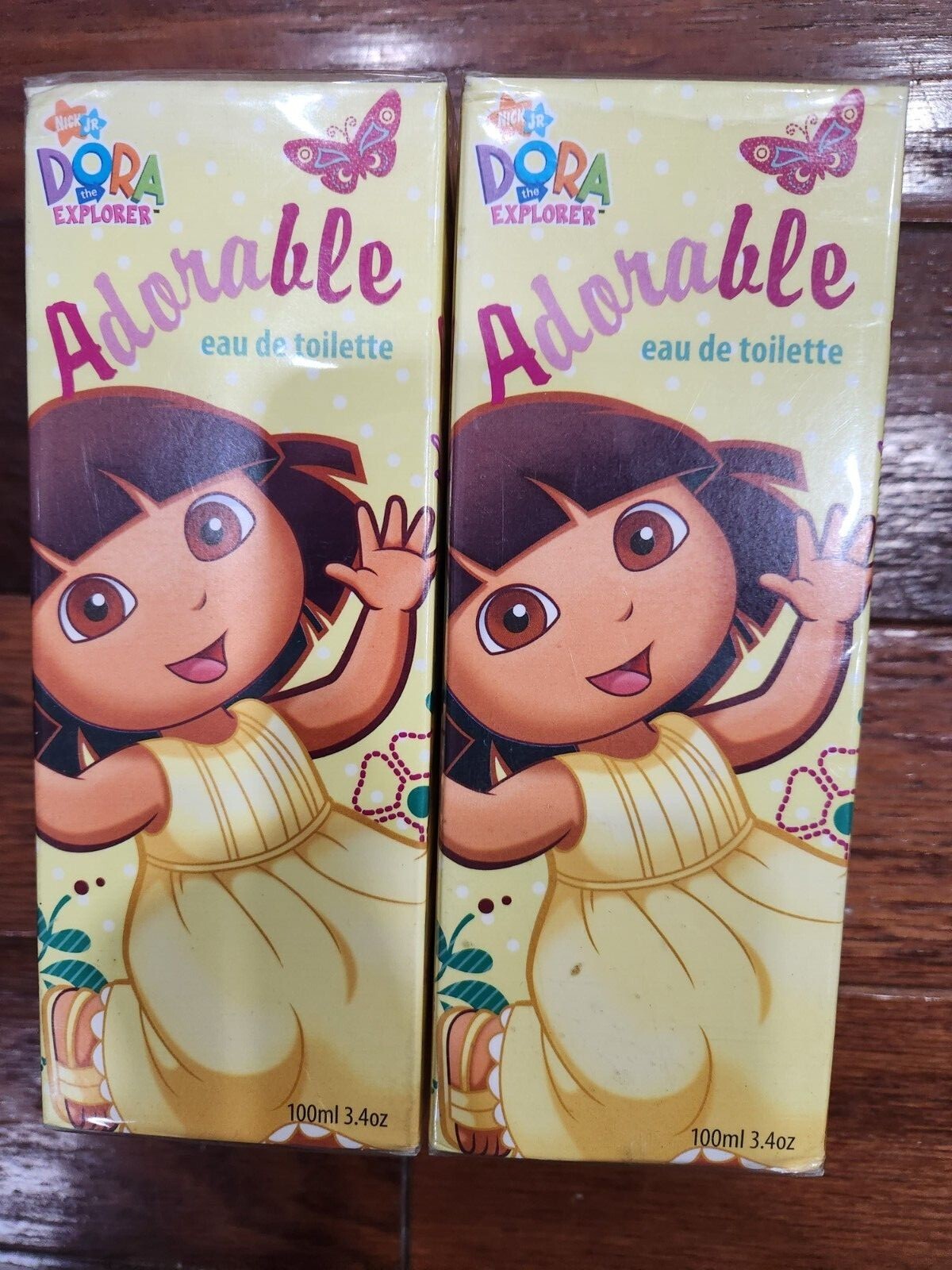 2 PACK DORA THE EXPLORER EAU TOILETTE 3.4 OZ EACH FOR GIRLS MADE USA ...