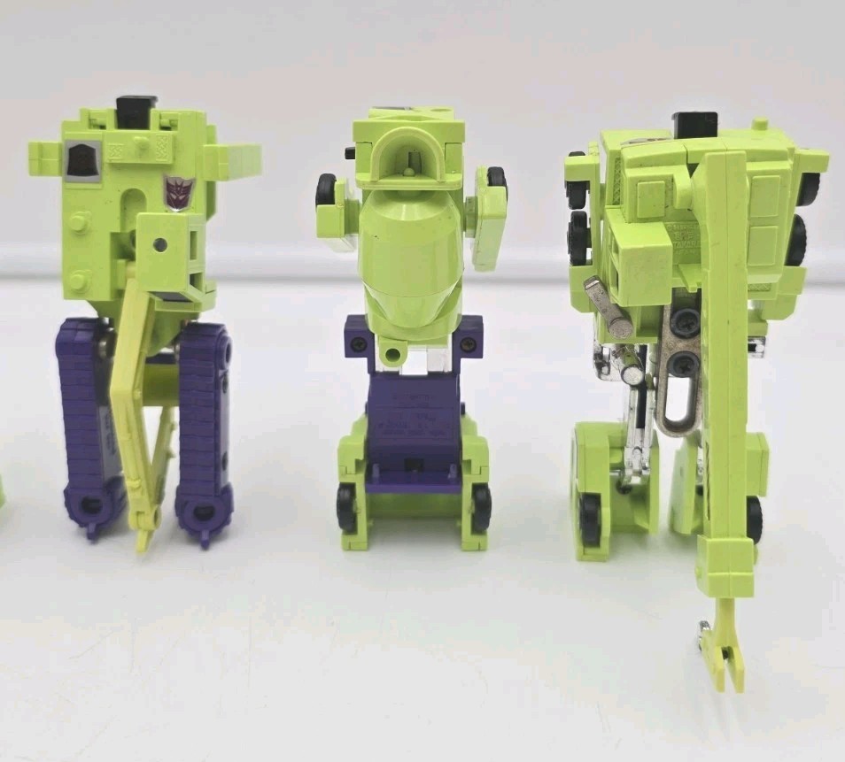 Transformers G1 Devastator Constructicons Combiner Nearly Complete ...