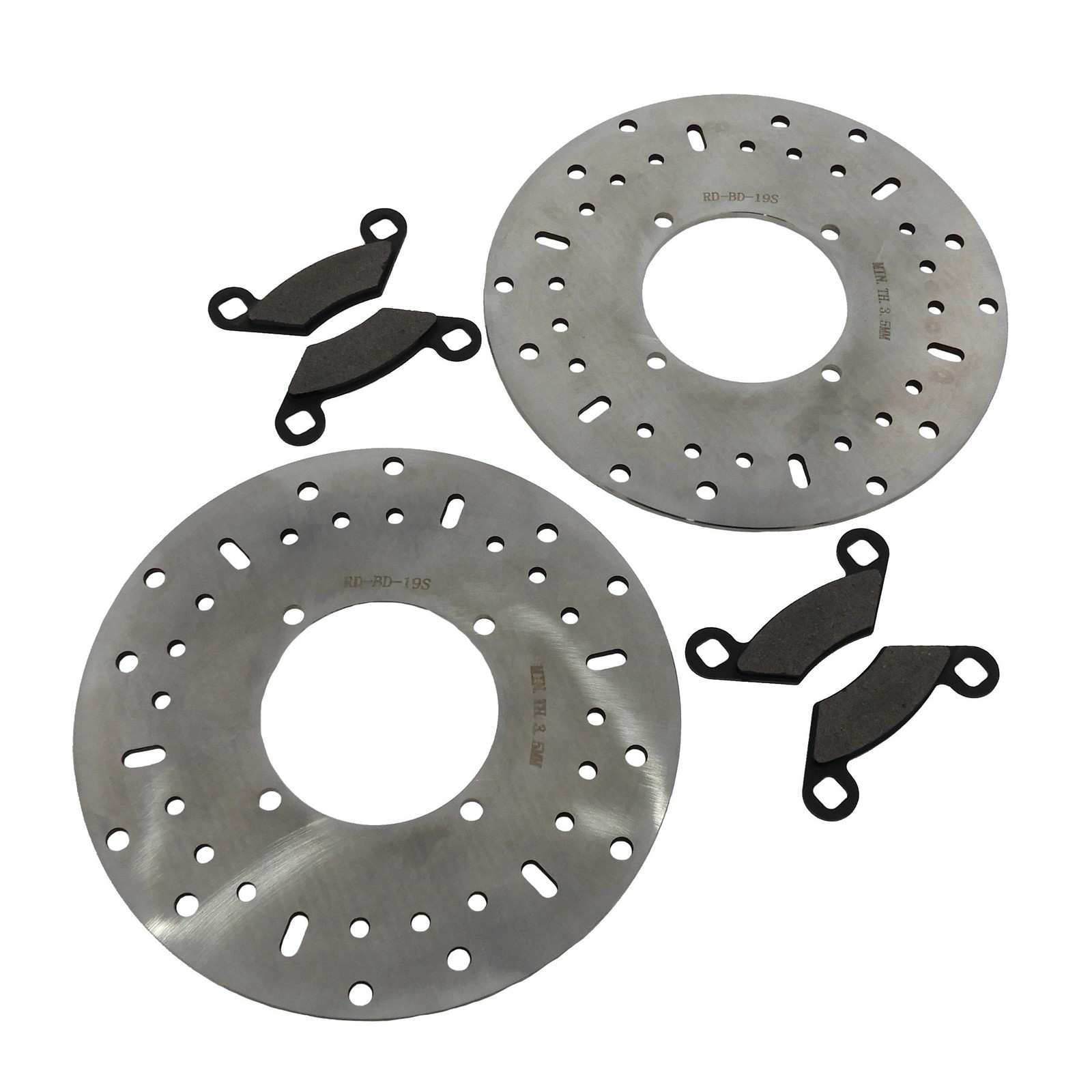 2012 Polaris Trail Boss Front Brake Pads & Brake Rotors | eBay