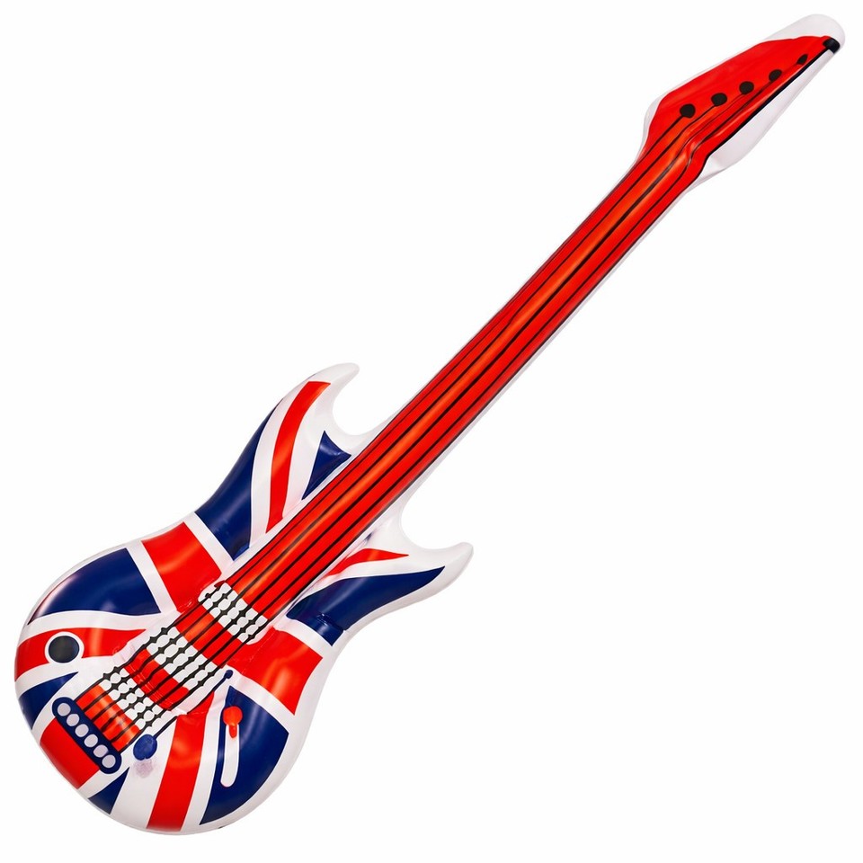 Inflatable Music Instruments Fancy Dress Prop Blow Up Karaoke Party ...