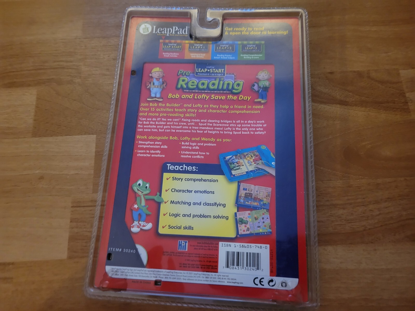 NEW - Pre-Reader Read BOB the Builder AND LOFTY SAVE THE DAY LeapPad ...