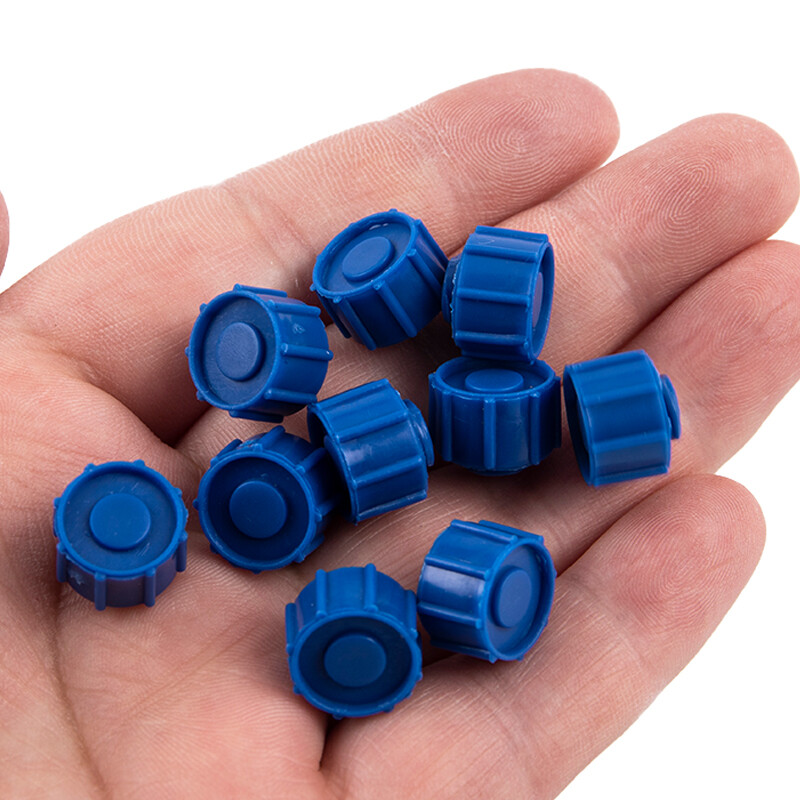 10pcs Syringe Stop Tip Cap Luer Lock Syringe Screw Tips Liquid ...