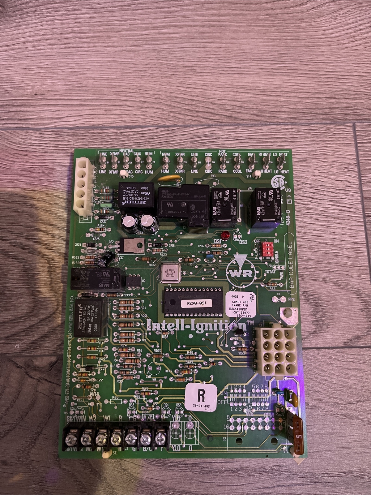 50M61-495 Gas furnace control board Trane Ducane American Standard ...