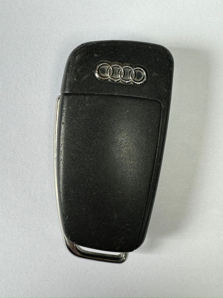 GENUINE AUDI 3 BUTTON REMOTE FLIP KEY FOB A3 S3 TT ETC TESTED 8V0837220 ...