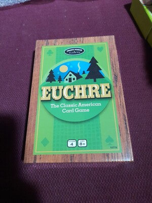 New Sealed Euchre 4 Player Classic American Card Game by Front Porch ...