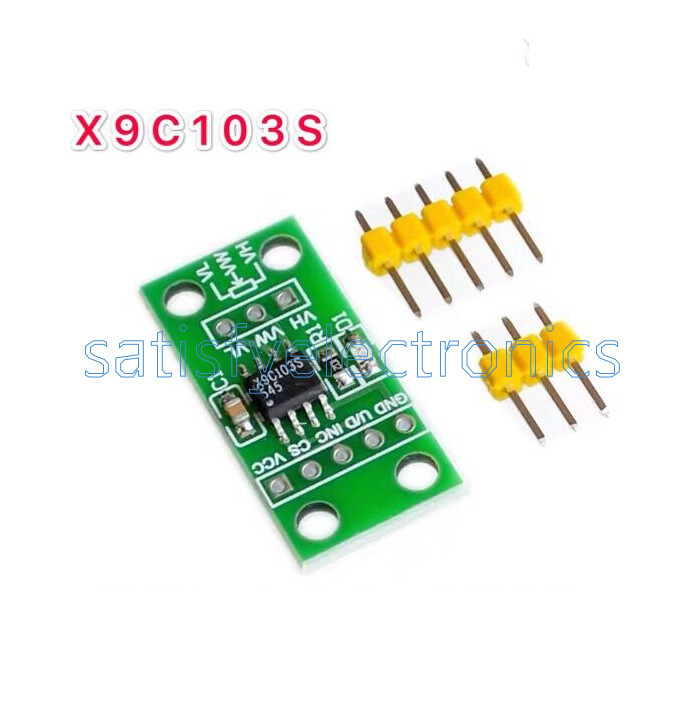 X9C103S Digital Potentiometer Module DC5-12V 10K with Protection ...
