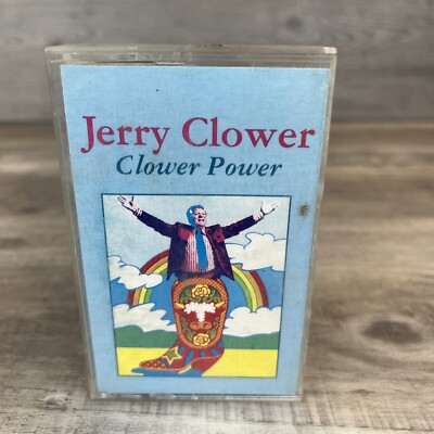 Jerry Clower Vintage 1992 MCA Records Clower Power Comedy Cassette Tape ...