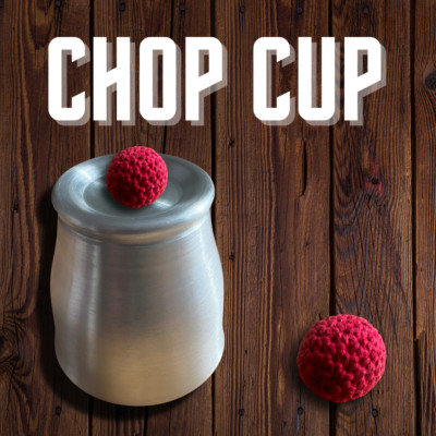 Professional Chop Cup Aluminium Wide Mouth Cup And Balls Close Up Magic ...