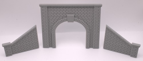 Tunnel Portal kit - Single Track with Side Walls - TT:120 Scale | eBay