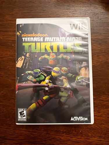 Teenage Mutant Ninja Turtles Game (Nintendo Wii, 2013) Nickelodeon Kids ...