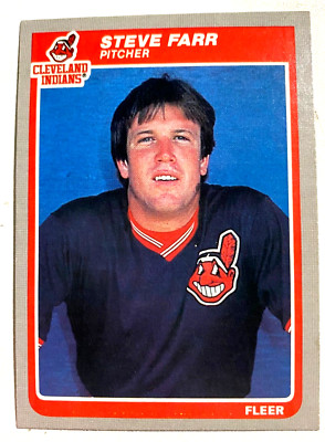 1985 FLEER STEVE FARR BASEBALL CARD # 446 | eBay