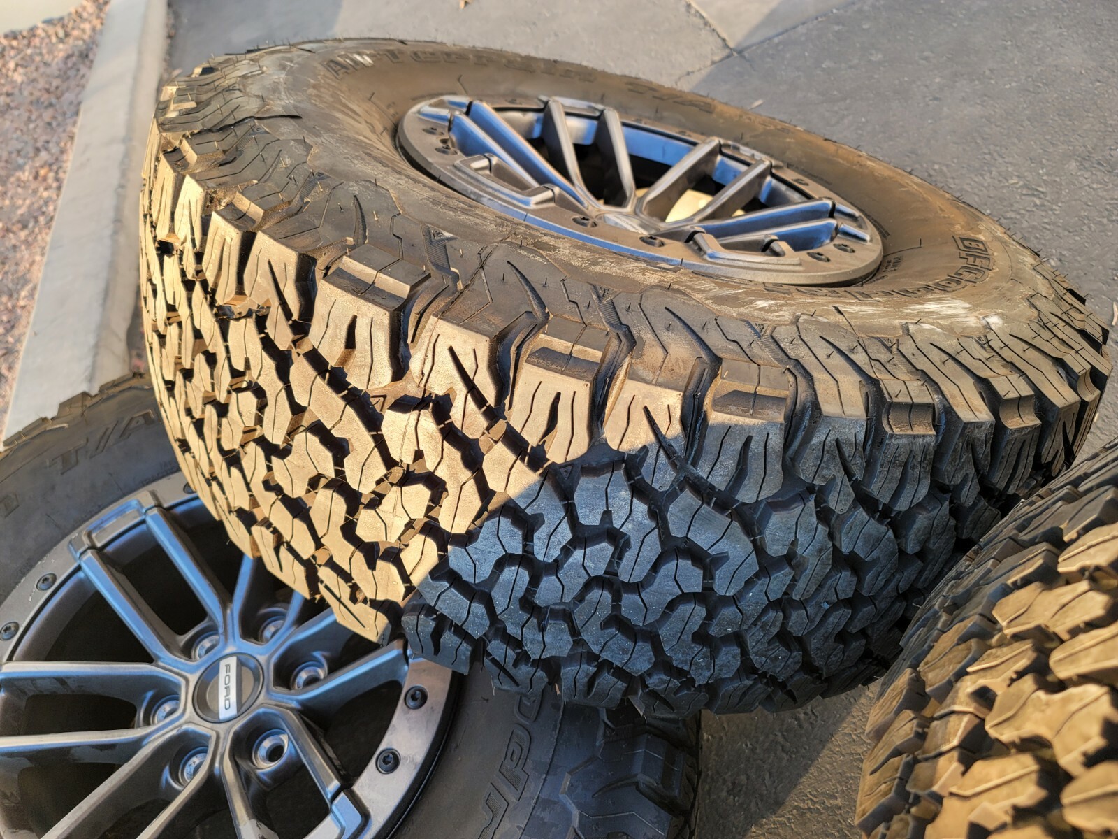 4) Ford F150 Raptor Bead lock 17” Factory OEM Wheels Rims 315/70/17BFG ...