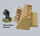 Wood Barrel Defensive Position w/ Stakes 1/72 Scale 20mm ACW AWI ...