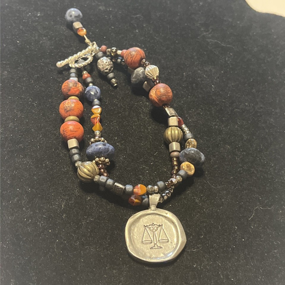 Balance Inspirational Beaded Stone & Acrylic bracelet women 7” | eBay UK