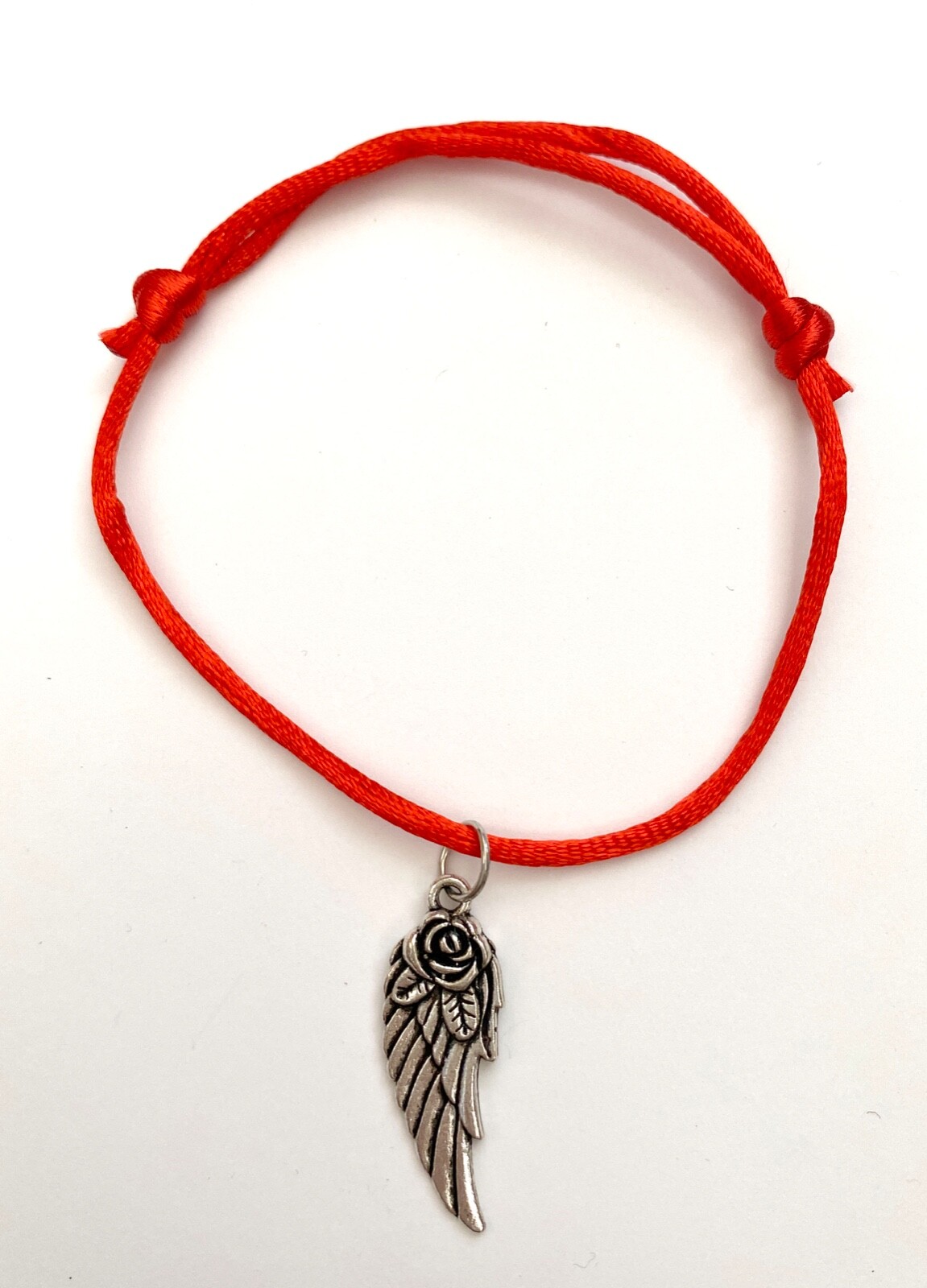 Bracelet Rouge Angel de La Gardien Neuf Bijoux Fantaisie Femme Homme ...