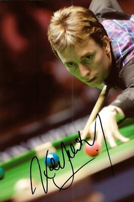 Ken Doherty Signed 12x8 Photo Snooker Autograph Memorabilia Signature ...