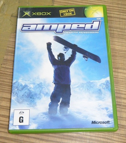 Original Xbox Game - Amped: Freestyle Snowboarding | eBay