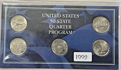 1999 YEAR SET~~50 State Quarter Set~~UNCIRCULATED by MORGAN MINT | eBay