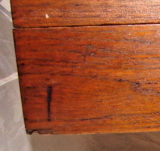 ANTIQUE SLANT TOP TRAVEL WRITING LAP DESK CAMPAIGN BOX with INKWELL | eBay