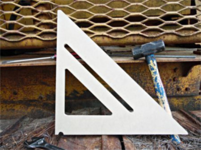 Wood Triangle Level Shape, Unfinished Level Shape, Wooden Triangle ...