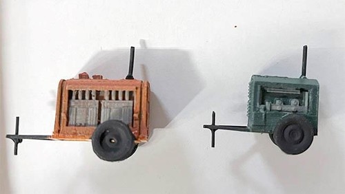 HO Scale Portable Generator and Compressor Set FINISHED Overstock SALE ...