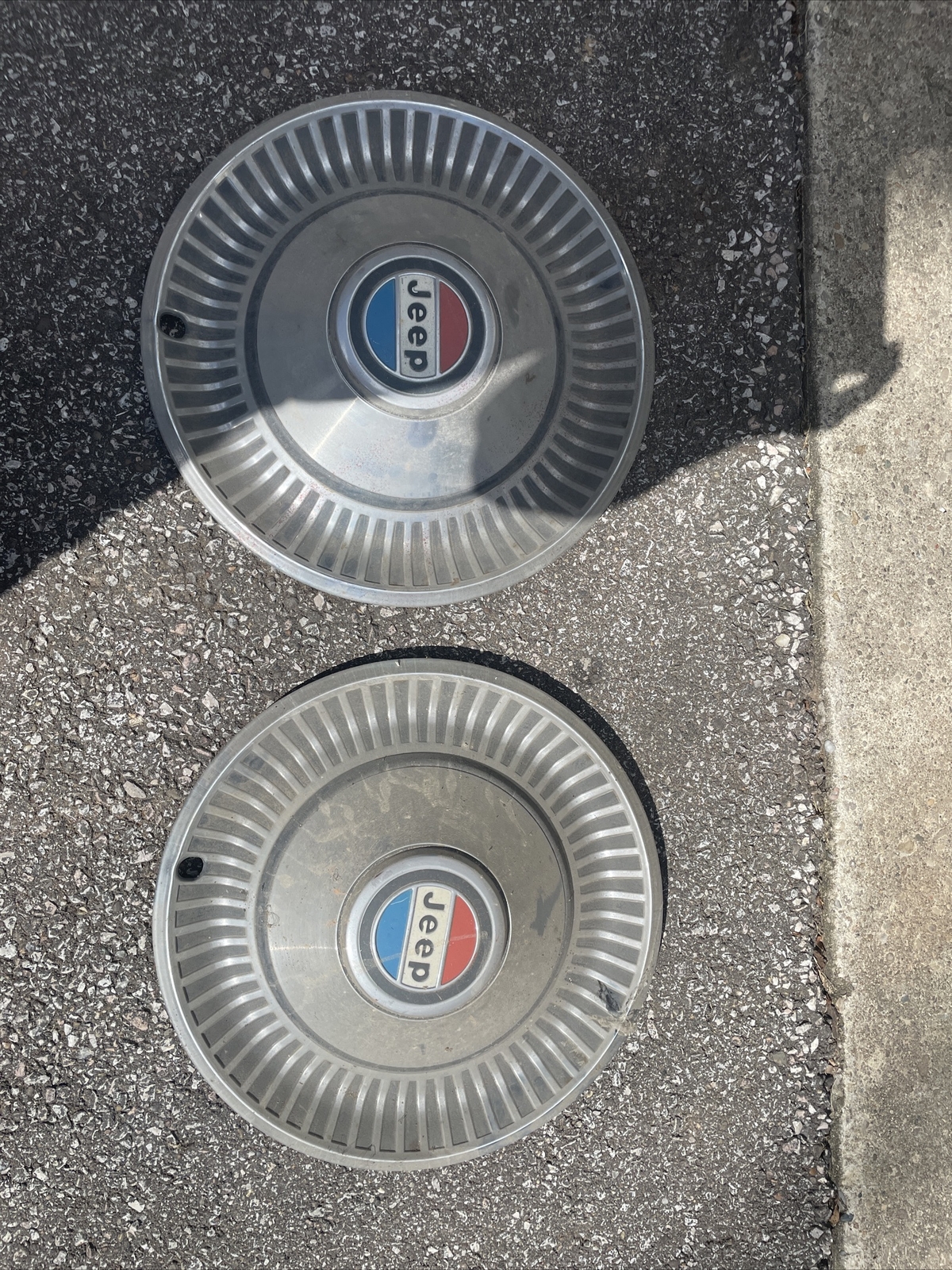 2 JEEP HUBCAP CJ Wagoneer Cherokee Wheel Cover 15" 1976-1983 #239 | eBay